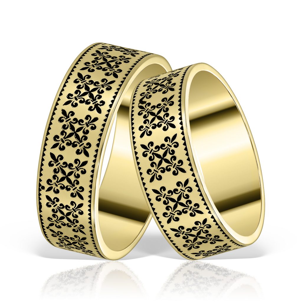 Verighete Aur 14k si 18K - Aur Alb, Galben, cu Diamant - Sabion.ro